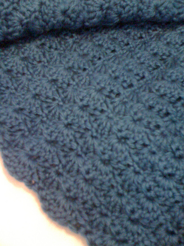 Ravelry: Blue Snow Cape pattern by Carisa Silvesan