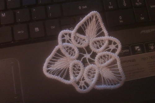 Ravelry: Romanian Point Lace Ornament pattern by Joanne Thread Head
