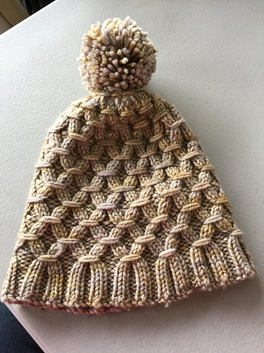 Ravelry: Hugs and Kisses Smocked Hat pattern by Sweet Birch Designs