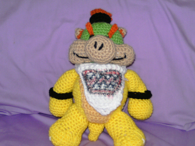 Ravelry: Bowser Jr. pattern by Crochet Universe