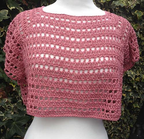 Ravelry: Slaine - topdown, seamless T-shirt pattern by Caroline Murphy