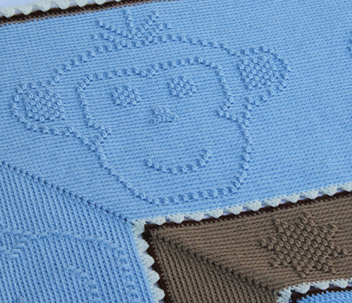 Ravelry: Monkey Faces Afghan pattern by Carol Hegar