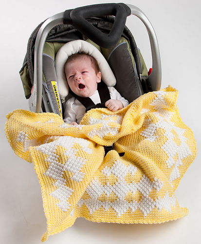 Ravelry: Car Seat Blankets pattern by Carol Hegar