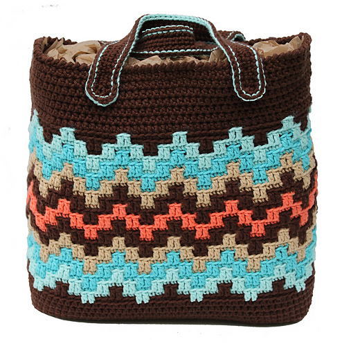 Ravelry: Native American-Inspired Totes pattern by Carol Hegar