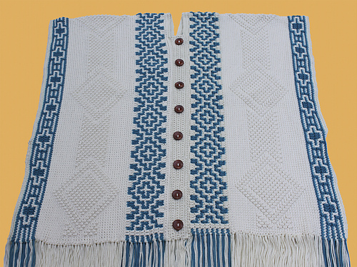 Ravelry: Taos Poncho and Afghan pattern by Carol Hegar
