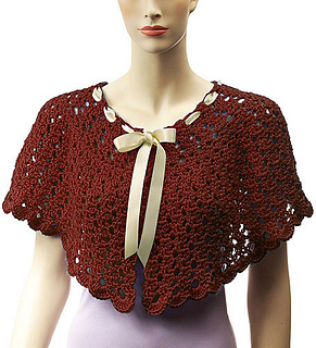 Ravelry: Allegra Shoulder Wrap pattern by Carolyn Christmas