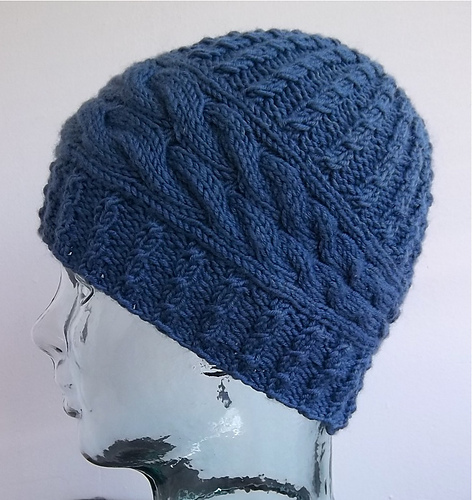 Ravelry: cabled toque pattern by Carolyn Doe