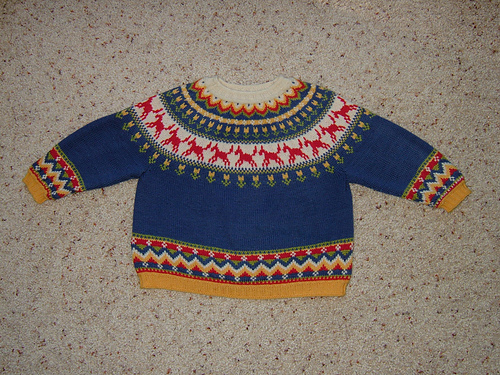 Ravelry: 11403 Hest Baby Set pattern by Dale Design