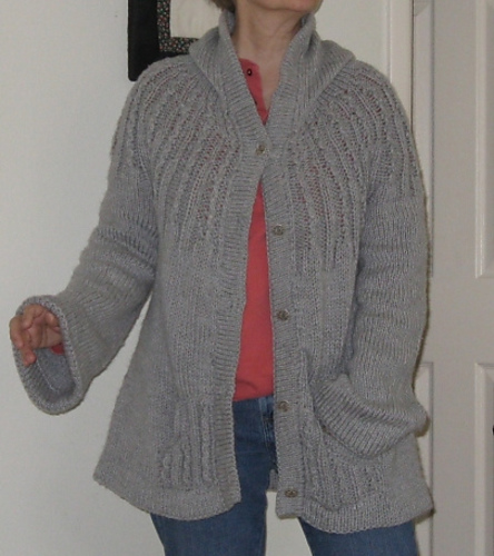 Ravelry: Yoke Cardigan pattern by Bernat Design Studio