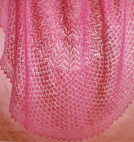 Ravelry: Cherry Blossom Shawl pattern by Kristin Spurkland
