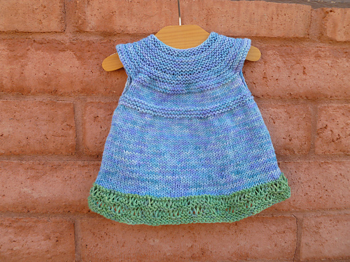 Ravelry: Garden Party Baby Dress pattern by Taiga Hilliard