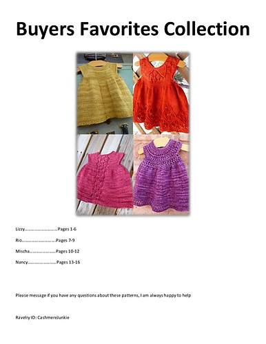 Ravelry: Buyers Favorites Collection - patterns