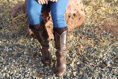 Ravelry: Ruby Boot Cuffs pattern by Taiga Hilliard