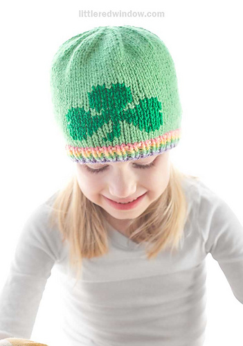 Ravelry: Sweet Shamrock Hat pattern by Cassandra May