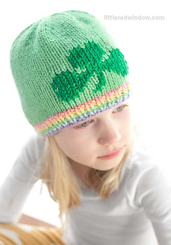 Ravelry: Sweet Shamrock Hat pattern by Cassandra May