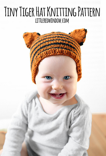 Ravelry: Tiny Tiger Hat pattern by Cassandra May