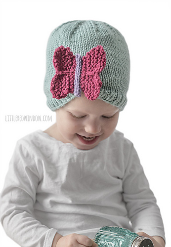 Ravelry: Beautiful Butterfly Hat pattern by Cassandra May