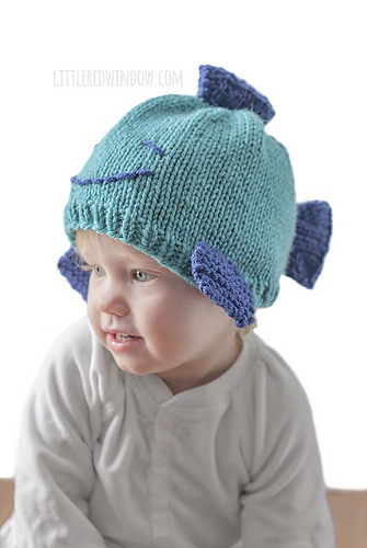 Ravelry: Small Fry Fish Hat pattern by Cassandra May