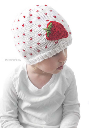 Ravelry: Fresh Strawberry Hat pattern by Cassandra May