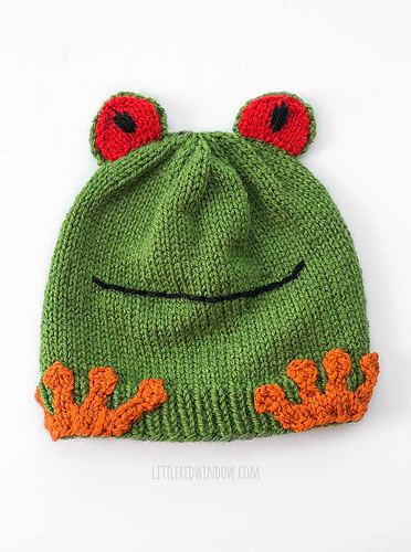Ravelry: Red Eyed Tree Frog Hat pattern by Cassandra May
