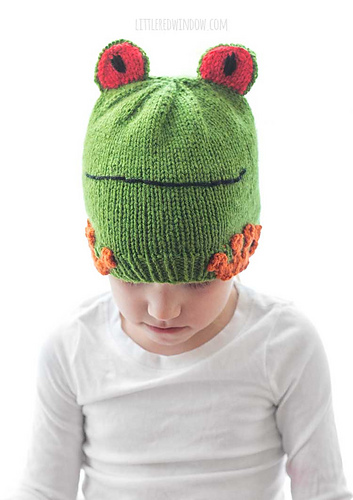 Ravelry: Red Eyed Tree Frog Hat pattern by Cassandra May