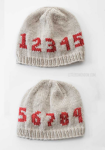 Ravelry: 123 Numbers Hat pattern by Cassandra May