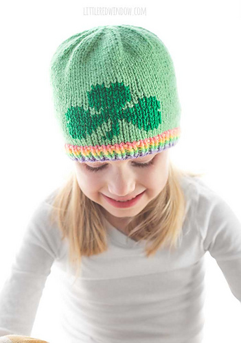 Ravelry: Sweet Shamrock Hat pattern by Cassandra May