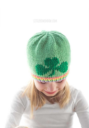 Ravelry: Sweet Shamrock Hat pattern by Cassandra May