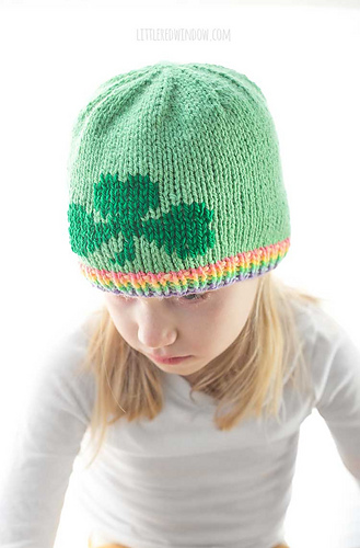 Ravelry: Sweet Shamrock Hat pattern by Cassandra May