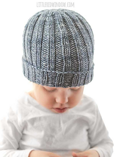 Ravelry: Easy Ribbed Hat pattern by Cassandra May