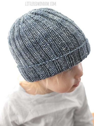 Ravelry: Easy Ribbed Hat pattern by Cassandra May