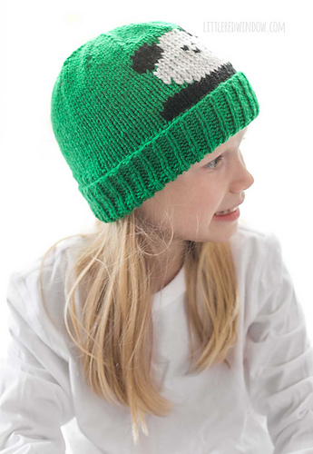 Ravelry: Peekaboo Panda Hat pattern by Cassandra May