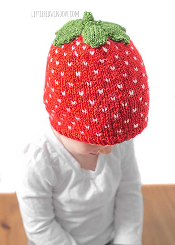 Ravelry: Sweet Strawberry Hat pattern by Cassandra May