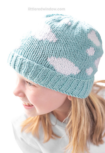 Ravelry: Partly Cloudy Blue Sky Hat pattern by Cassandra May