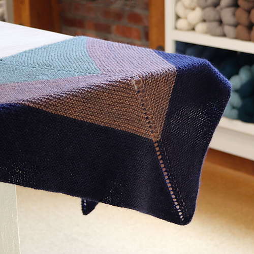 Ravelry: Triangle Shawl No. 2 pattern by Cleo Malone and Justine Malone