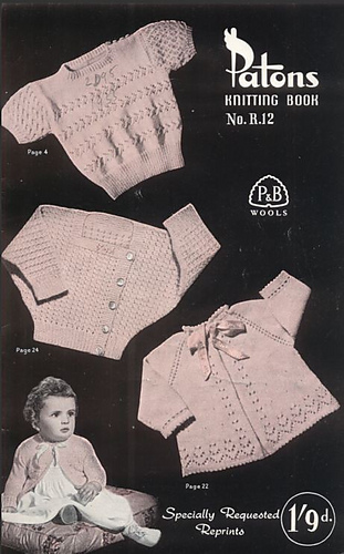 Ravelry: Patons Knitting Book No. R.12, Specially Requested Reprints ...