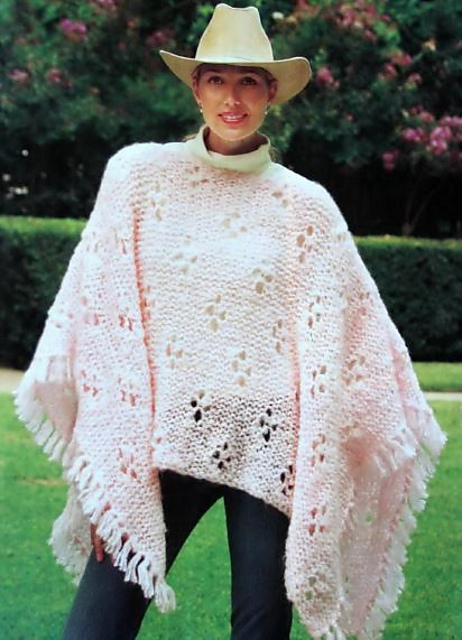 Ravelry: Butterfly Poncho pattern by George Shaheen