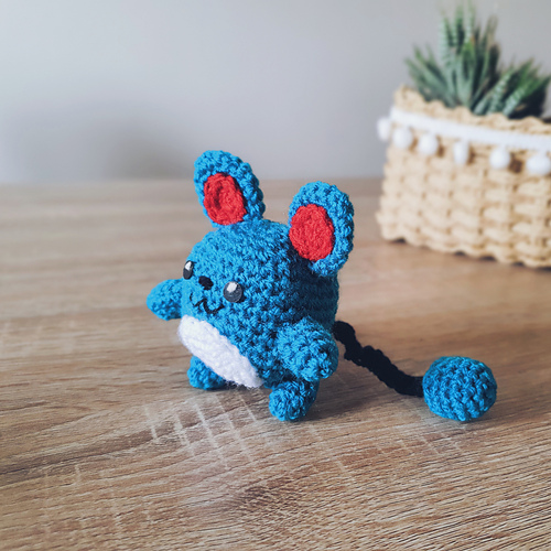 Ravelry: Marill Pokemon Amigurumi pattern by Catarina Bastos