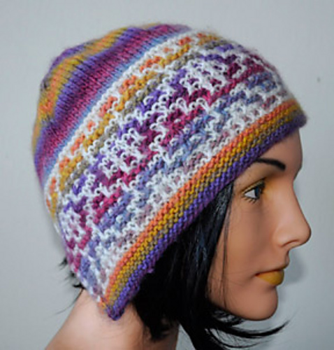 Ravelry: Mosaic Tile Hat pattern by Gail Tanquary