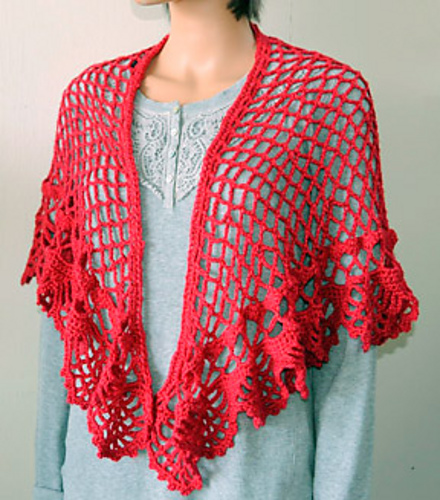 Ravelry: Spanish Holiday Shawl pattern by Gail Tanquary