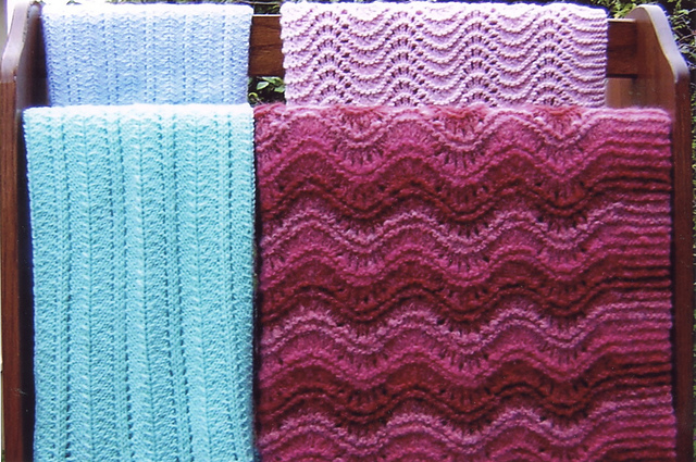 Ravelry: #35 Crib-Blanket-Afghan #2 pattern by Ann Norling