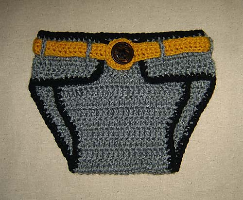 Ravelry: Baby Superman Diaper/Soaker cover Photo prop pattern by Cathy Ren