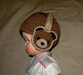 Ravelry: Teddy Bear Baby boy Hat with Headphone Earwarmers pattern by ...
