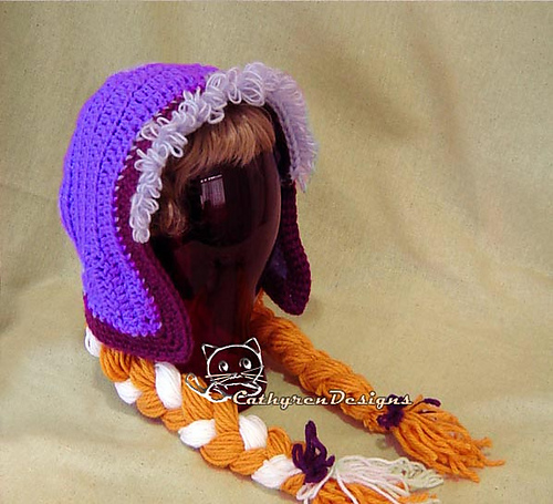Ravelry: Frozen Princess Anna Hat pattern by Cathy Ren