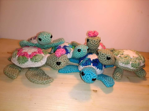 Ravelry: African Flower Sea turtle pattern by Robin Wilder-hamilton