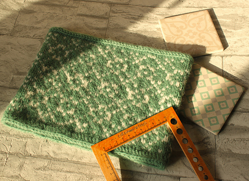 Ravelry: Cuello Winter Tiles Punto pattern by Alicia Arroyo Blanco