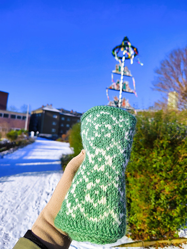 Ravelry: Cuello Winter Tiles Punto pattern by Alicia Arroyo Blanco