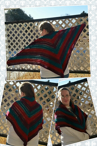 Ravelry: Sassy Girl Triangle Shawl pattern by BreeAnna Laub