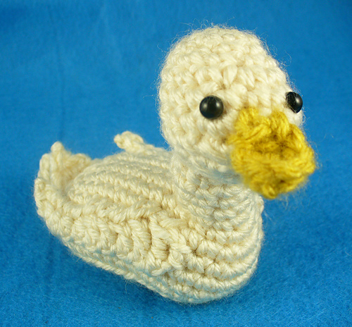 Ravelry: Crochet Mallard or White duck Amigurumi pattern by Katy Yellen