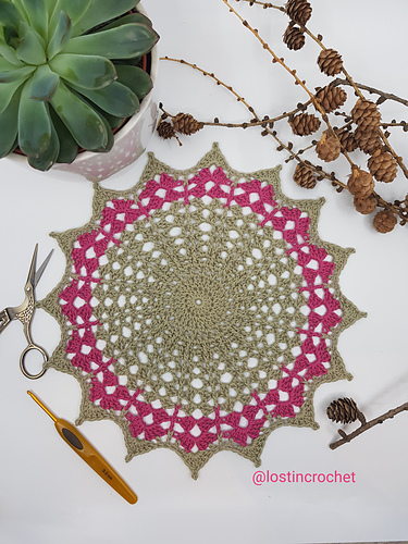 Ravelry: Ray of Sunshine Doily pattern by Camilla Baroe